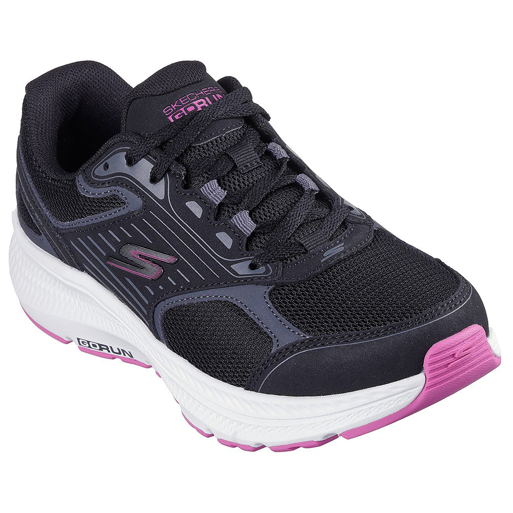 Skechers Women GOrun Consistent 2.0 | Black/Fuchsia Shoes – Skechers ...
